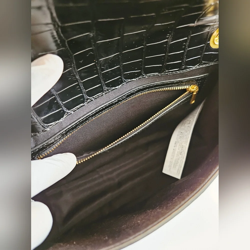 Mango | Bags | Mango Mng Crossbody Crocodile Animal Print Effect Chain ...